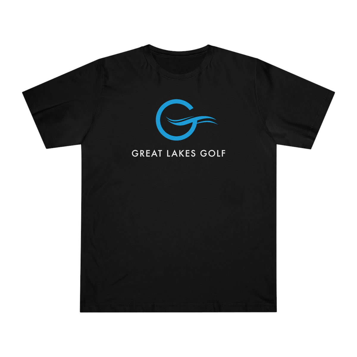 Signature Tee - Black – Great Lakes Golf
